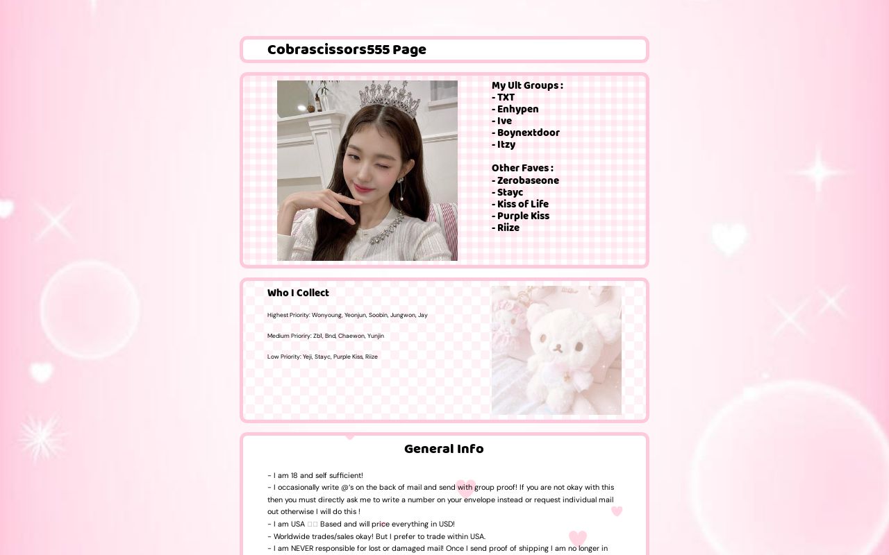 Cobrascissors555’s Card